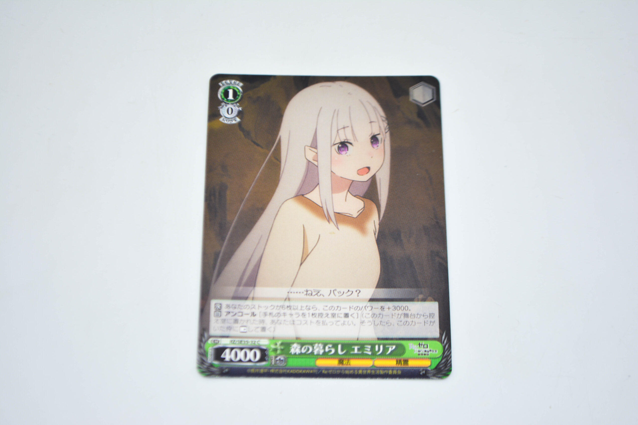Re:Zero kara Hajimeru Isekai Seikatsu - Emilia, Living in the Forest ...